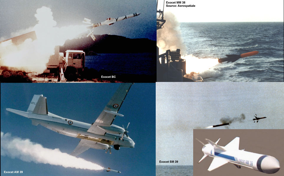 Overview — SM 39 Exocet — Anti-Ship — Missiles/Rockets/Bombs — Weapons — Military Periscope