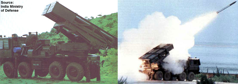 Overview — 214-mm Pinaka MRL — Multiple Rocket Launchers — Missiles/Rockets/Bombs — Weapons ...