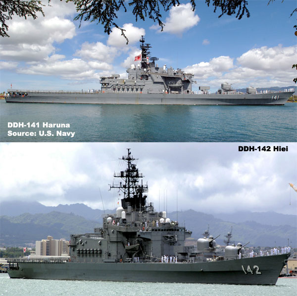 Overview — HARUNA (DDH-141) class — Destroyers — Ships — Weapons — Military Periscope