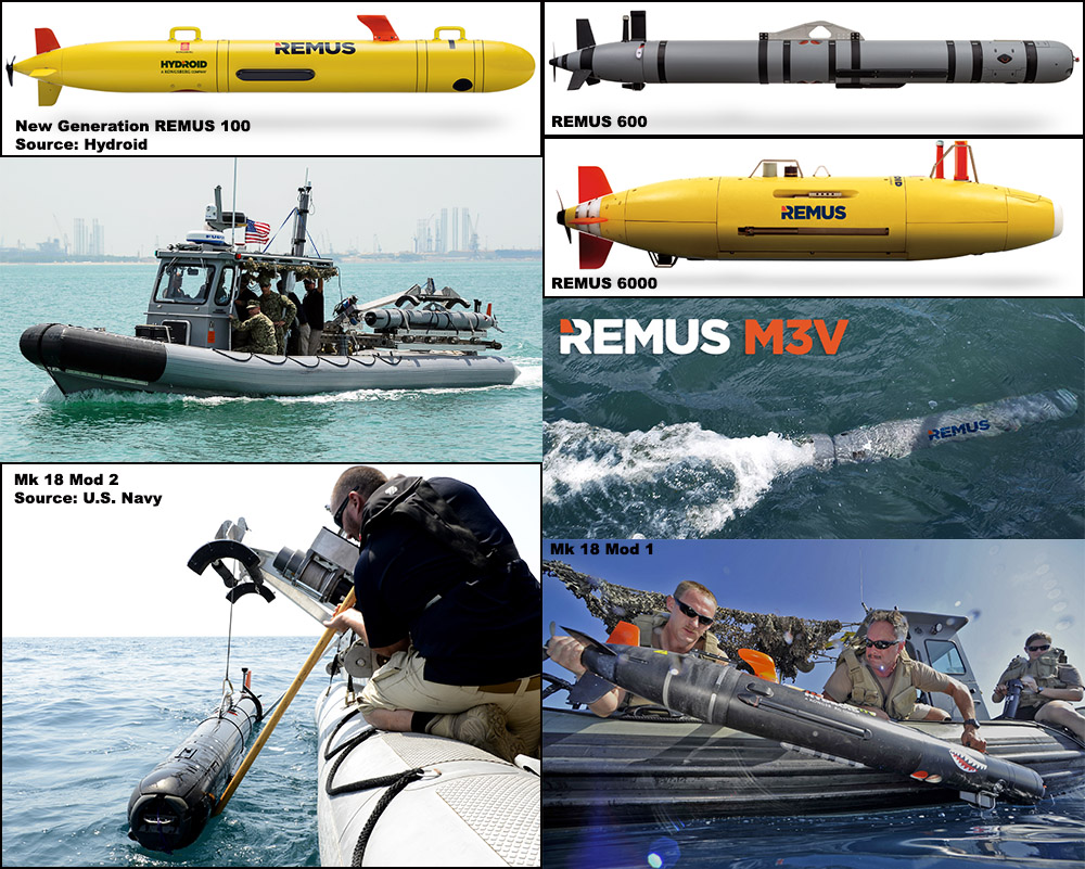 Overview — REMUS UUV — Uncrewed Sea Vehicles — Ships — Weapons — Military Periscope