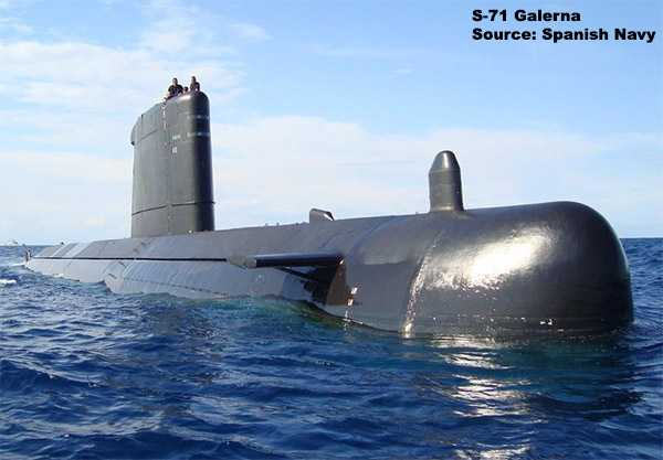 Overview — GALERNA (S-70) class SS — Submarines — Ships — Weapons ...