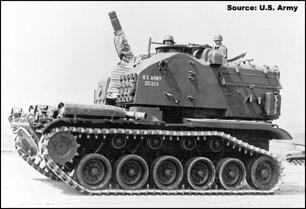 Overview — 105-mm M52 self-propelled howitzer — Self-Propelled Guns ...