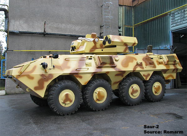 Overview — Saur-2 8 x 8 armored personnel carrier — Armored Personnel ...