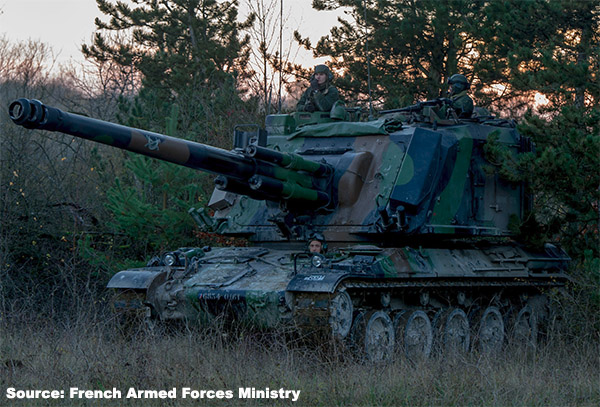 Overview — 155-mm AUF1 GCT gun — Self-Propelled Guns/Howitzers ...