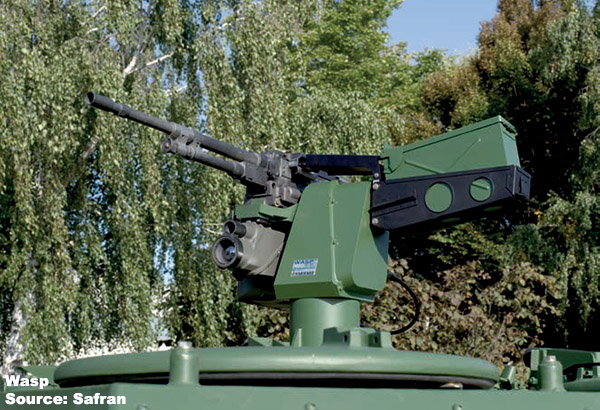 Overview — Wasp remotely operated weapon station — Combat Vehicle Guns ...