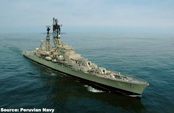 Overview — ALMIRANTE GRAU (81) class — Cruisers — Ships — Weapons ...