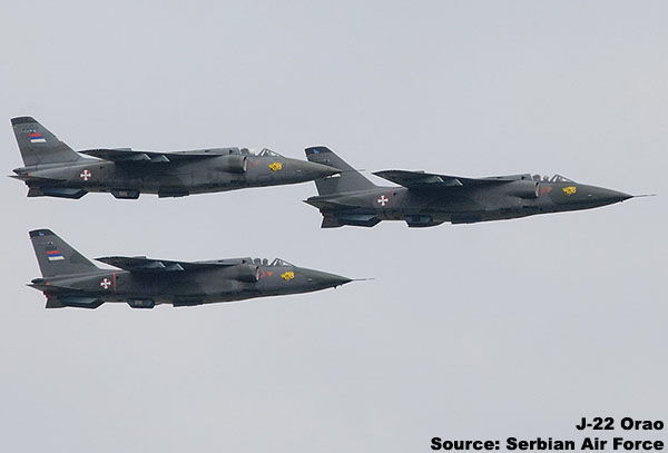 Overview — J-22 Orao close air support aircraft — Attack — Aircraft ...