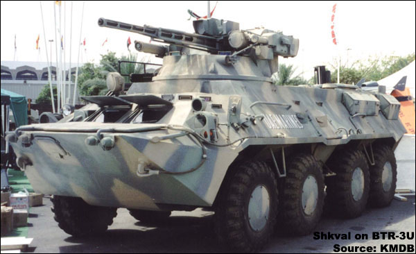 Overview — KBA-105 Shkval fighting module — Combat Vehicle Guns ...