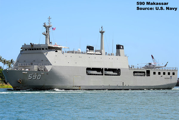 Overview — MAKASSAR (590) class — Amphibious — Ships — Weapons ...