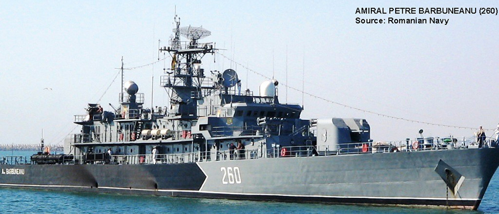 Overview — AMIRAL PETRE BARBUNEANU (260) class — Frigates/Corvettes ...
