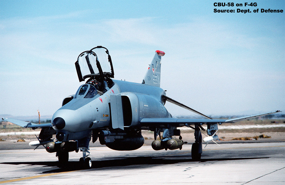 Overview — CBU-58/B cluster bomb — Land Attack/Theater — Missiles ...