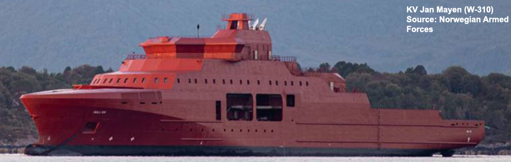 Overview — JAN MAYEN (W-310) class Arctic patrol ships — Coast Guard ...