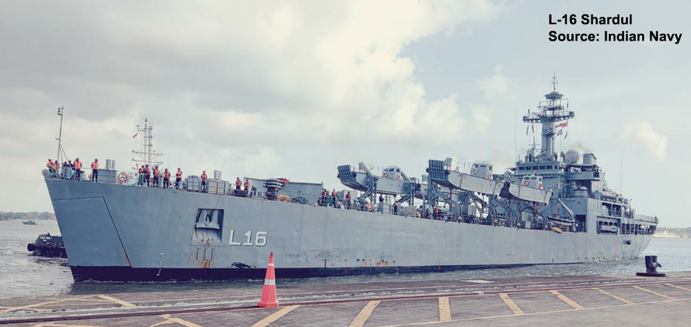 Overview — SHARDUL (L-16) class — Amphibious — Ships — Weapons ...