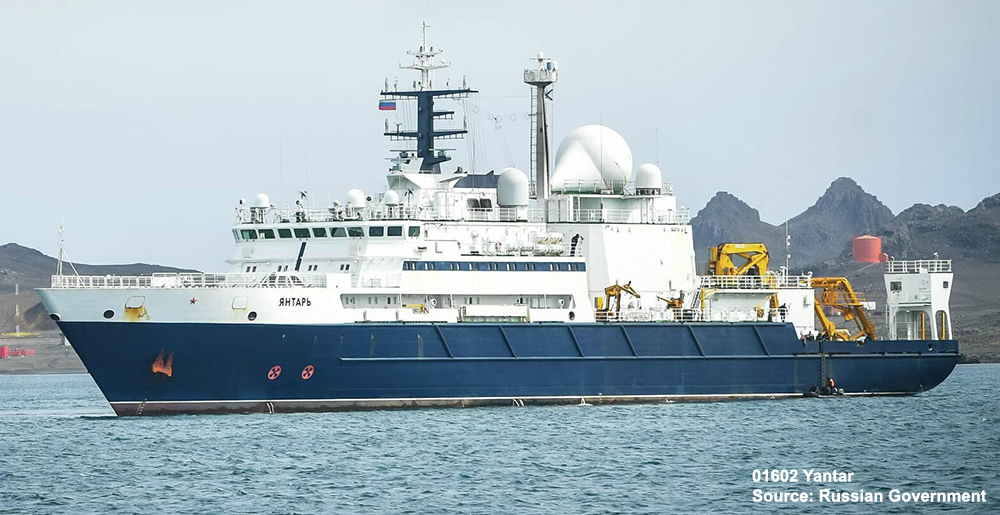 Overview — YANTAR class — Intelligence Collection — Ships — Weapons ...