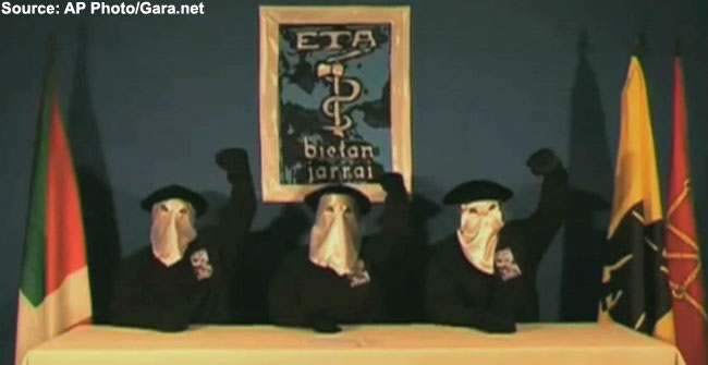 ETA Grows Increasingly Isolated — Reports — Military Periscope