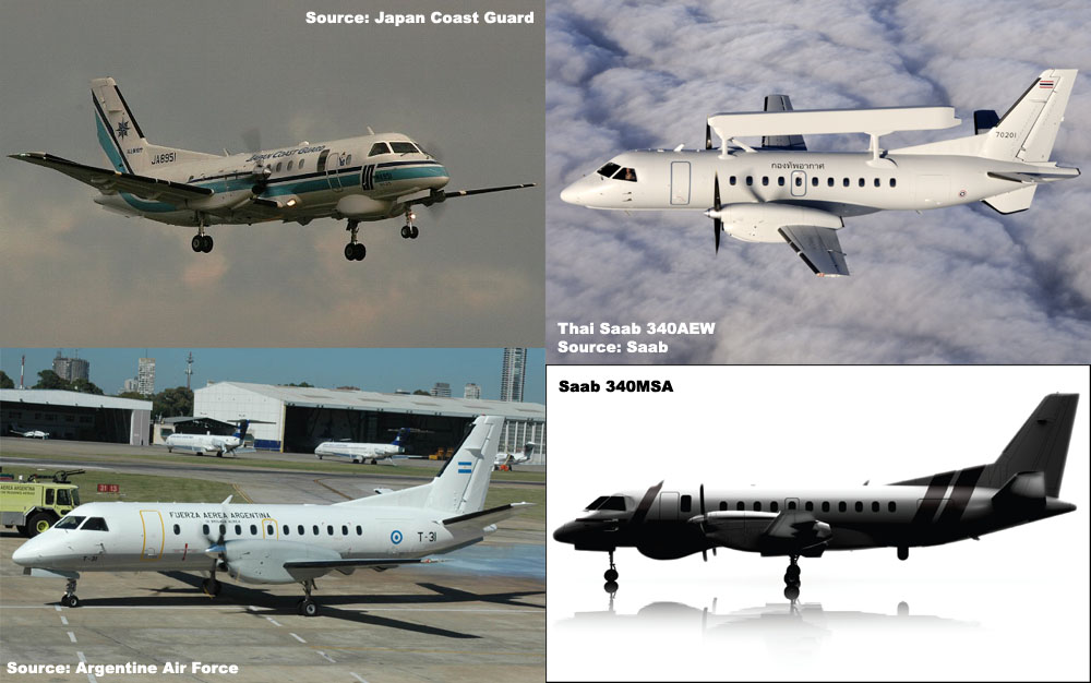 Overview — Saab 340A — Cargo/Transport and Patrol/Reconnaissance ...
