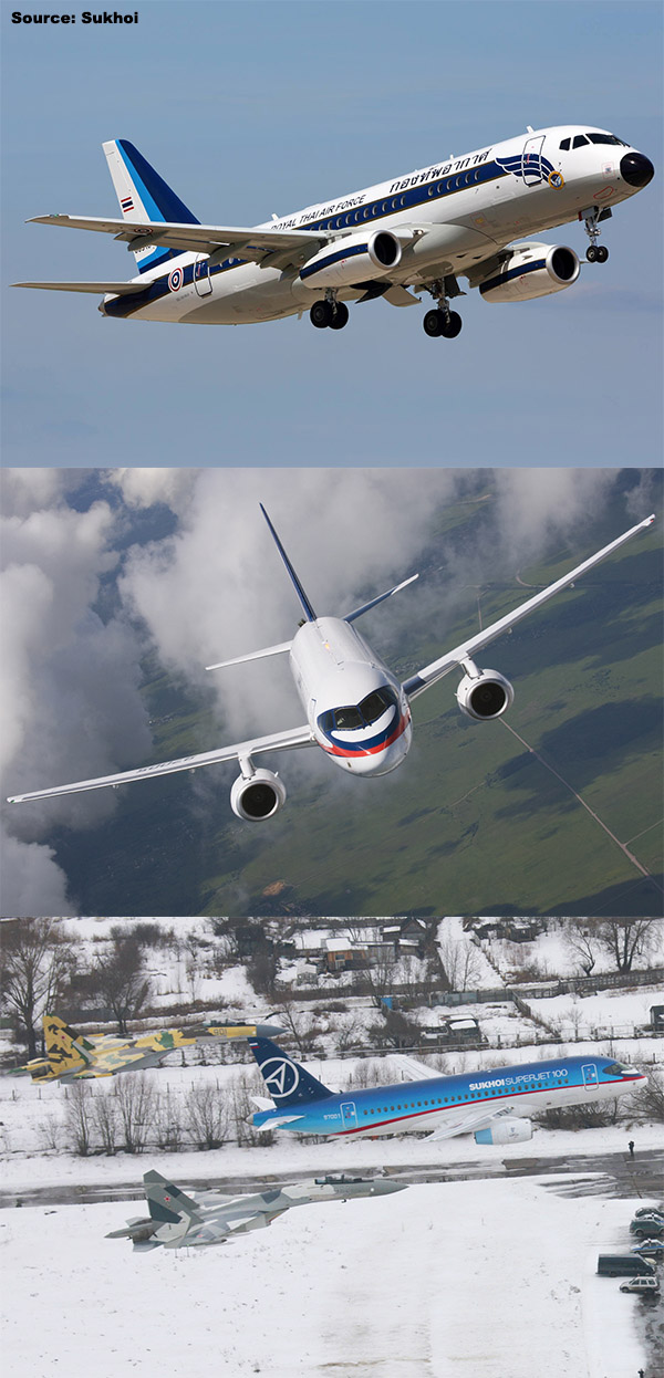 Overview — Sukhoi Superjet 100 (SSJ100) — Cargo/Transport — Aircraft ...