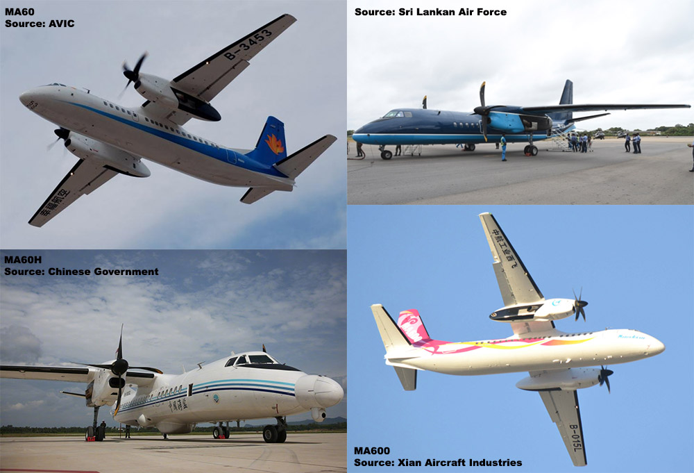 Overview — MA60 — Cargo/Transport — Aircraft — Weapons — Military Periscope