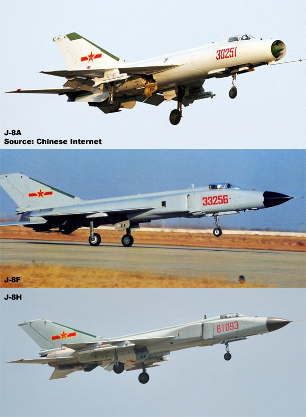 Overview — J-8 Finback — Fighter — Aircraft — Weapons — Military Periscope