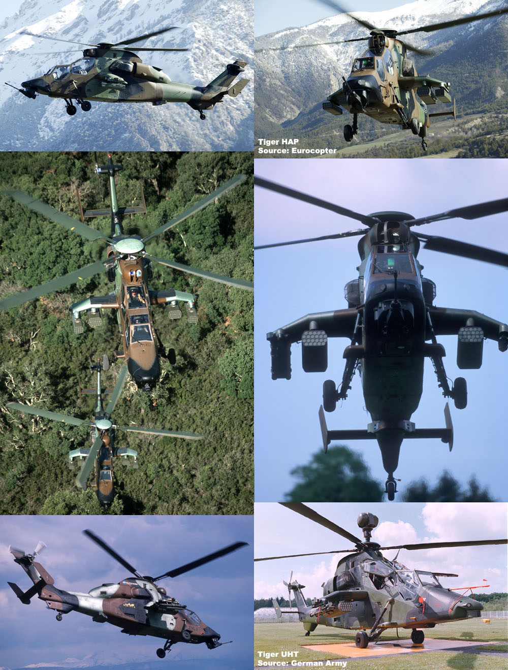 Overview — Tiger attack helicopter — Helicopters — Aircraft — Weapons ...