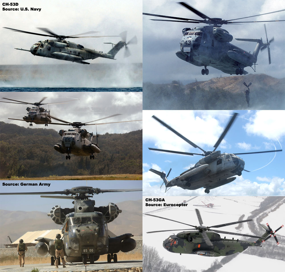 Overview — CH-53A Sea Stallion — Helicopters — Aircraft — Weapons ...