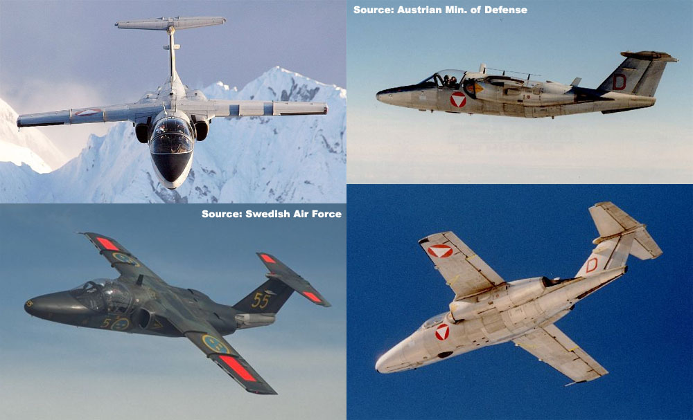 Overview — Saab 105 — Trainer — Aircraft — Weapons — Military Periscope