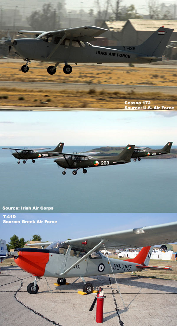 Overview — Cessna 172 — Trainer — Aircraft — Weapons — Military Periscope