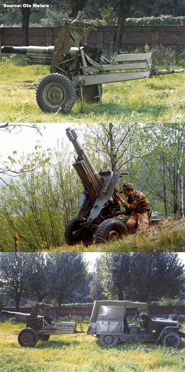 Overview — 105-mm Model 56 pack howitzer — Towed Artillery Guns ...