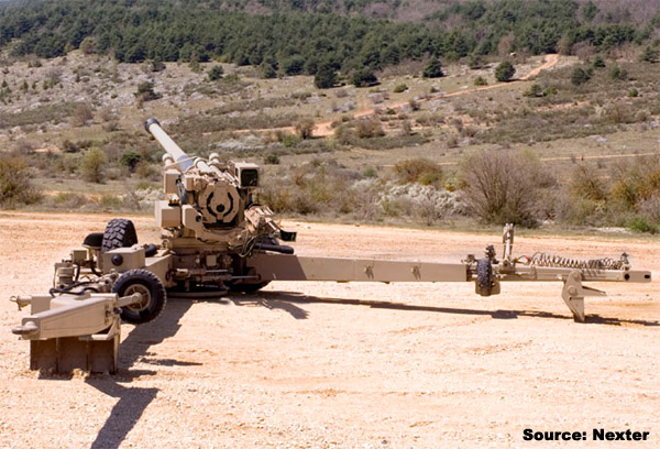 Overview — 155-mm Trajan towed howitzer — Towed Artillery Guns ...