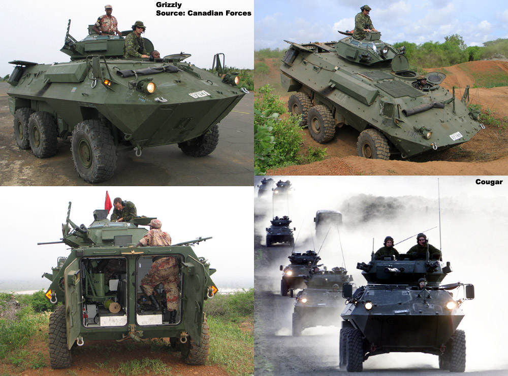 Overview — Grizzly (6 x 6) armored vehicle — Armored Personnel Carriers ...