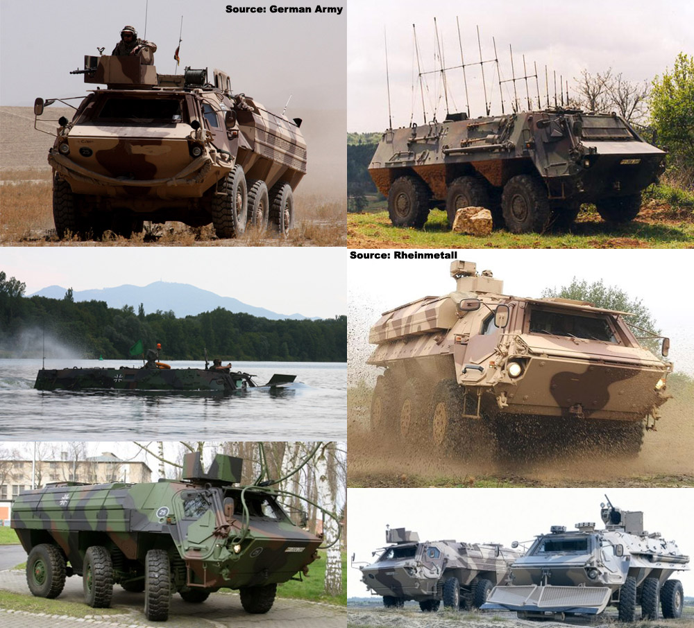 Overview — Fuchs (6 x 6) armored personnel carrier — Armored Personnel ...