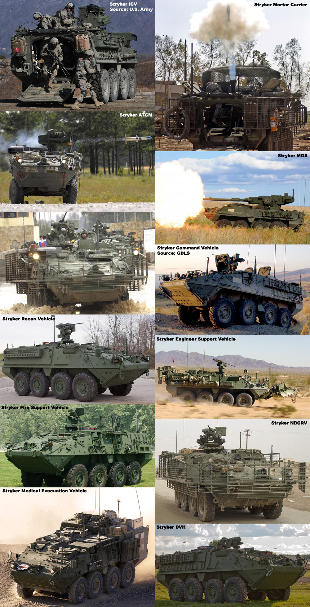 Overview — Stryker (8 x 8) family of vehicles — Armored Personnel ...