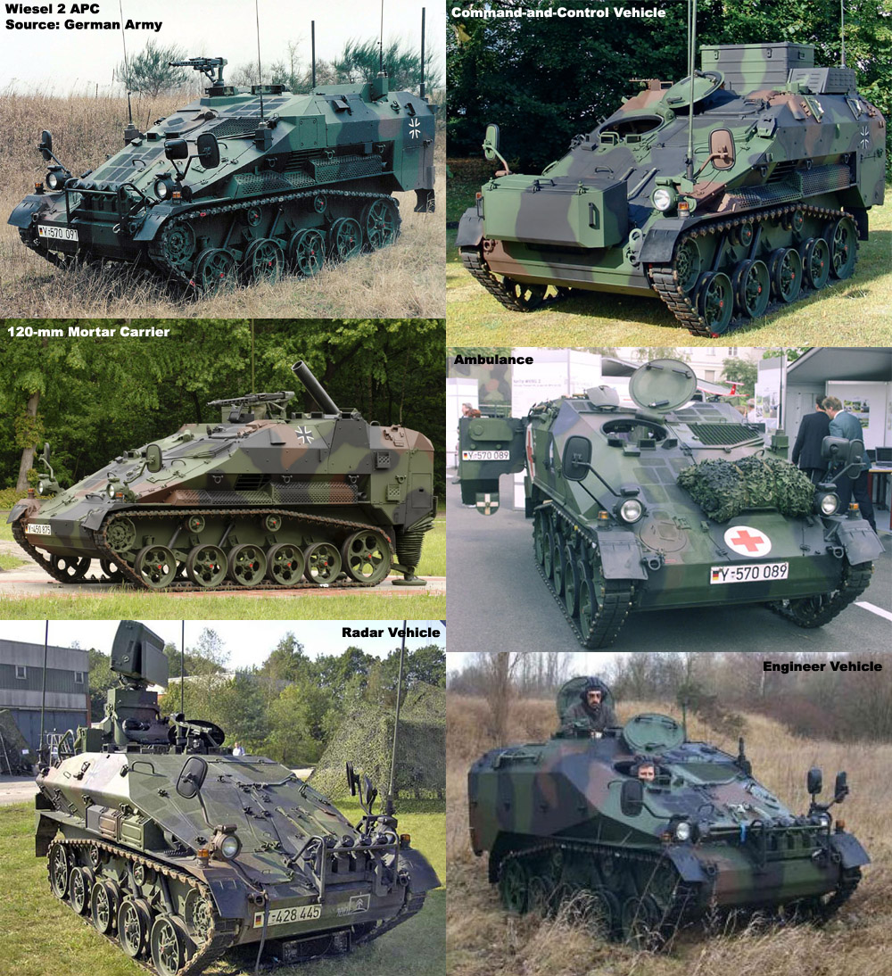 Overview — Wiesel 2 multipurpose carrier — Armored Personnel Carriers ...