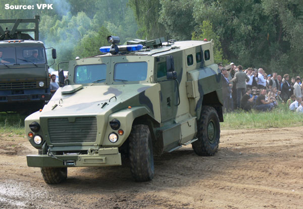 Overview — SPM-3 Bear mine-protected vehicle — Armored Personnel ...