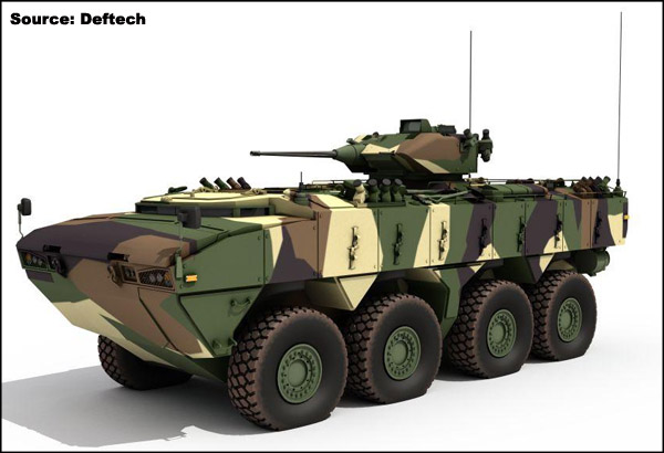 Overview — AV8 8 x 8 wheeled combat vehicle — Armored Personnel ...