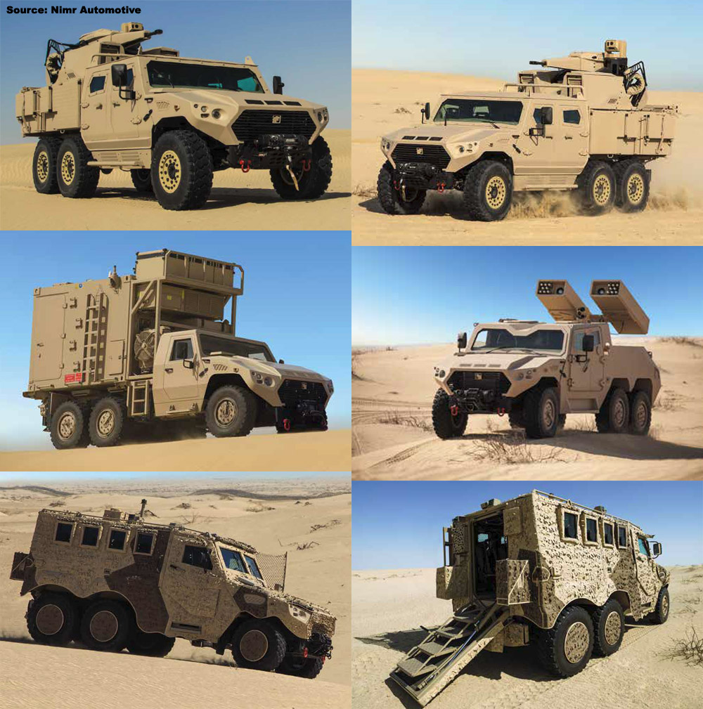 Overview — Hafeet family of 6 x 6 vehicles — Armored Personnel Carriers ...