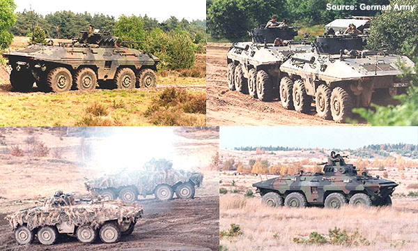 Overview — Luchs (8 x 8) armored reconnaissance vehicle — Armored ...