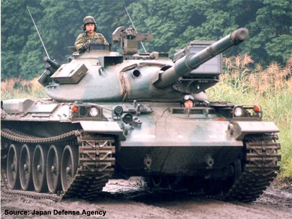 Overview — Type 74 main battle tank (Japan) — Tanks — Ground Combat ...