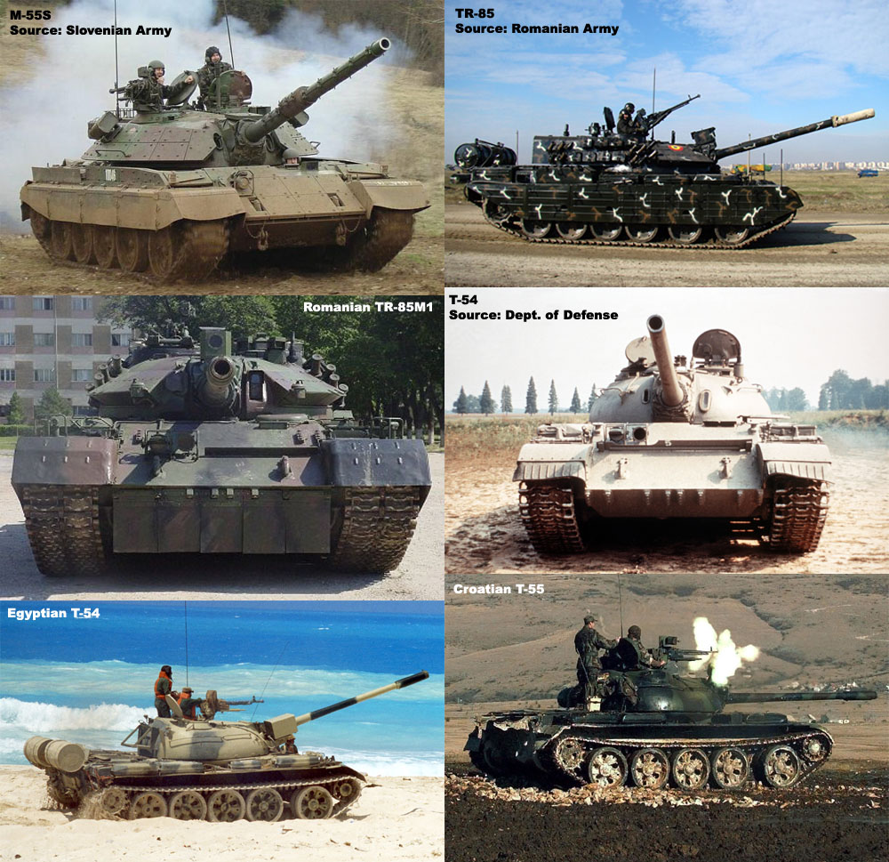 Overview — T-54 main battle tank — Tanks — Ground Combat Vehicles ...