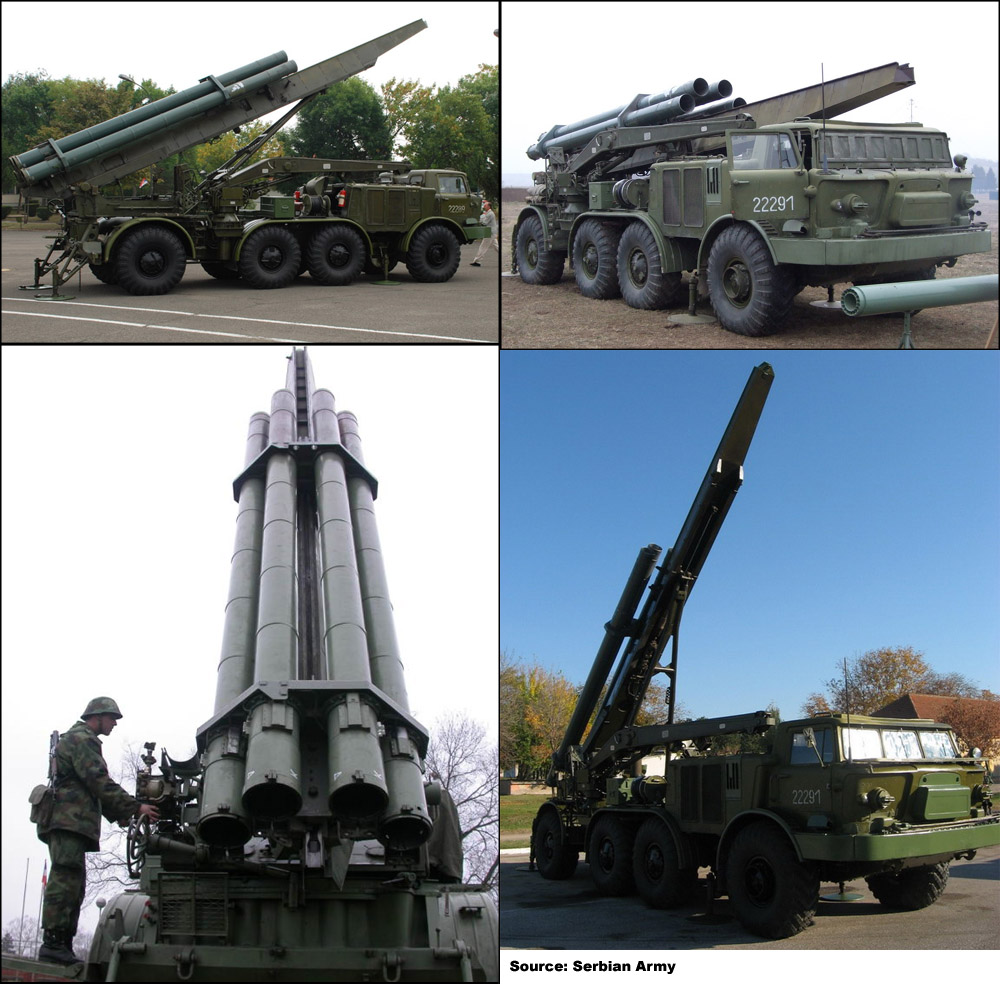 Overview — 262-mm M-87 Orkan rocket system — Multiple Rocket Launchers ...