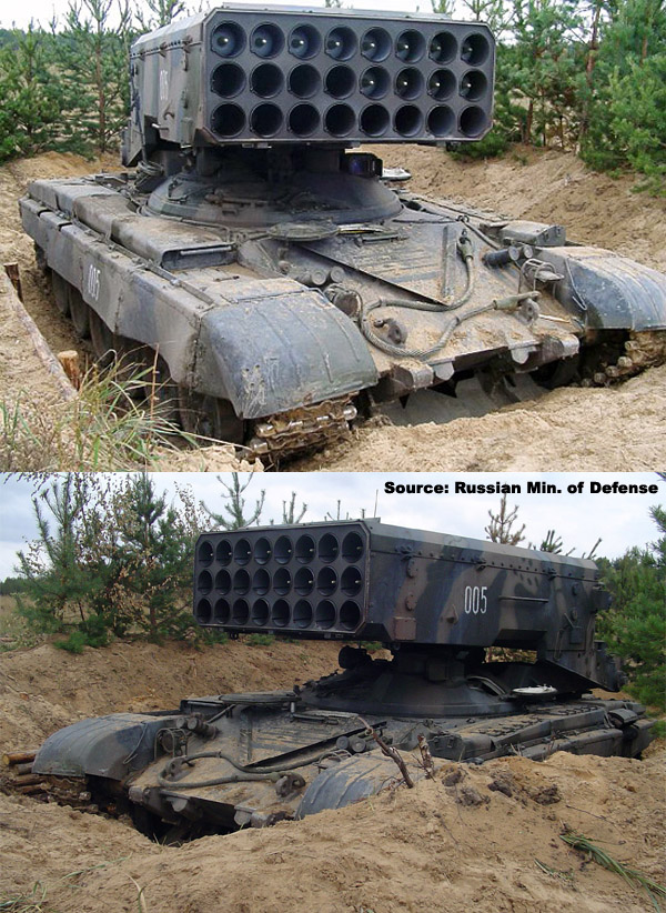 Overview — 220-mm TOS-1 Buratino — Multiple Rocket Launchers — Missiles ...