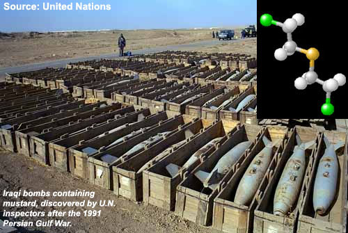 Overview — Mustard (H) blister agent — Chemical — Nuclear/Biological ...