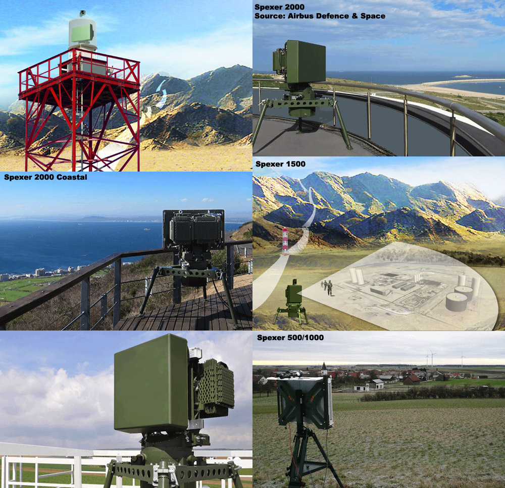 Overview — Spexer family of security radars — Ground Radars — Military ...