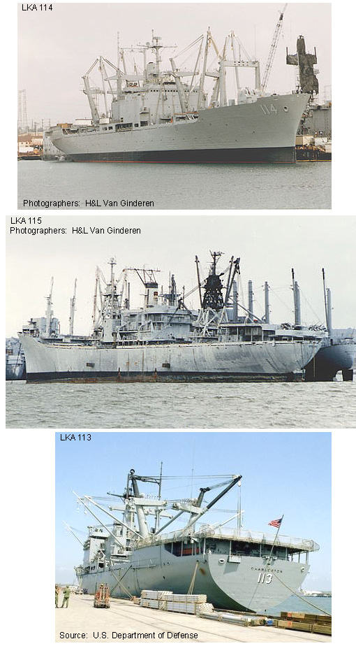 Overview — CHARLESTON (LKA-113) class — Amphibious — Ships — Weapons ...