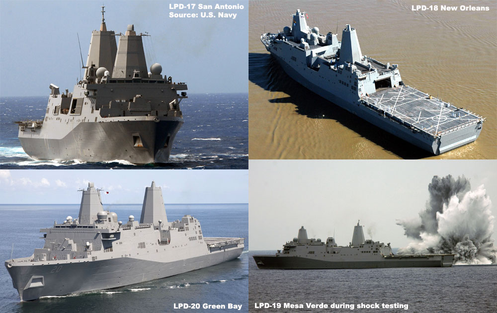 Overview — SAN ANTONIO (LPD-17) class — Amphibious — Ships — Weapons ...