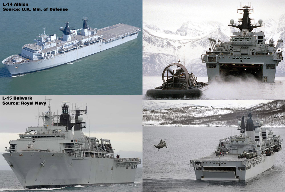 Overview — ALBION (L-14) class — Amphibious — Ships — Weapons ...