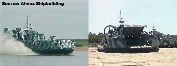 Overview — TSAPLYA** (621) class (South Korea) — Amphibious — Ships ...