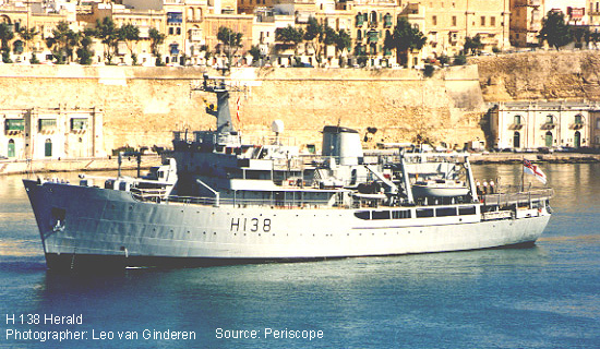 Overview — HERALD (H-138) class — Auxiliary — Ships — Weapons ...
