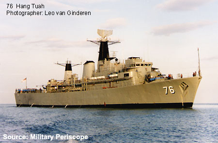 Overview — HANG TUAH (76) class — Auxiliary — Ships — Weapons ...