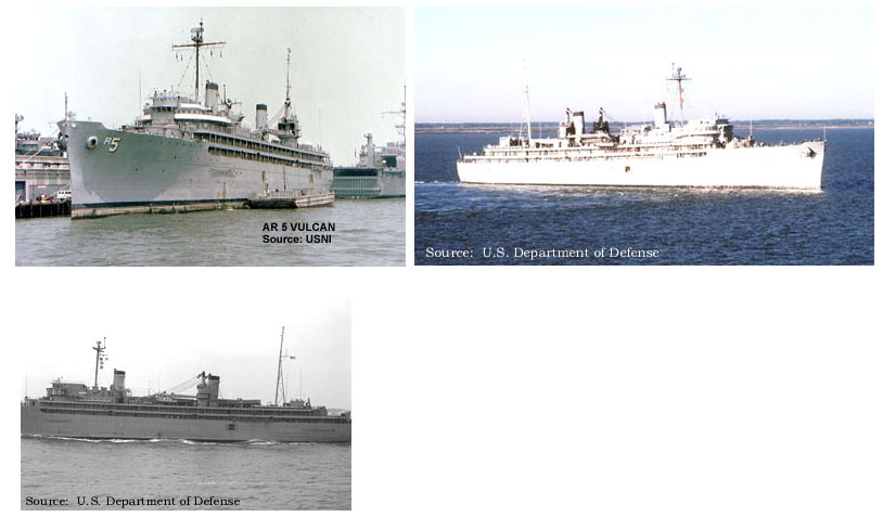 Overview — VULCAN (AR-5) class — Auxiliary — Ships — Weapons — Military ...